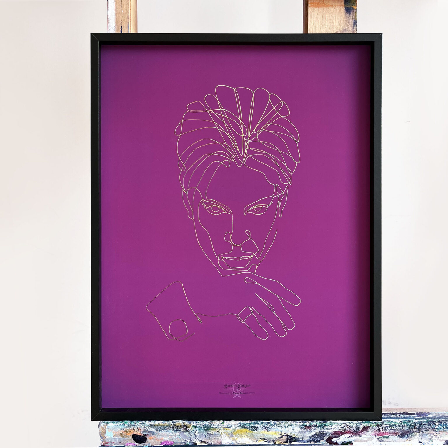 Poster “Prince” gold edition – Pieter Borst